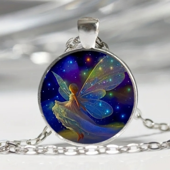 Jewelry | Fairy Necklace On A Starry Night | Poshmark